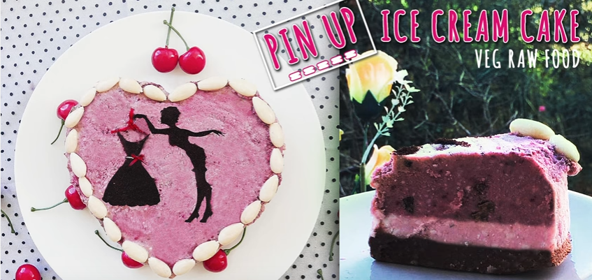 Pin Up Ice Cream Cake | CiboCrudo